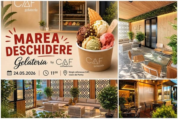 Oaza ta de relaxare se transformă: CAF Dorohoi deschide GELATERIE ...